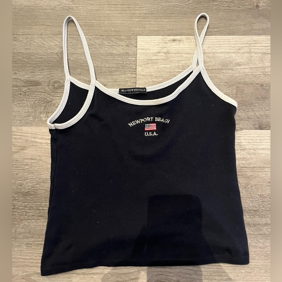 Brandy Melville | Tops | Brandy Graphic Tank | Poshmark